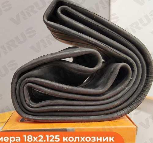 Камера 18х2.125 (кривой ниппель) на электровелосип