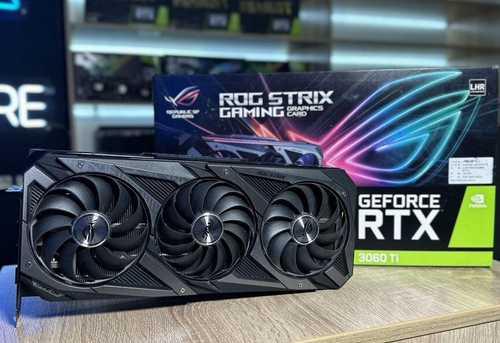 Видеокарта Rtx 3060 ti Asus Rog Strix