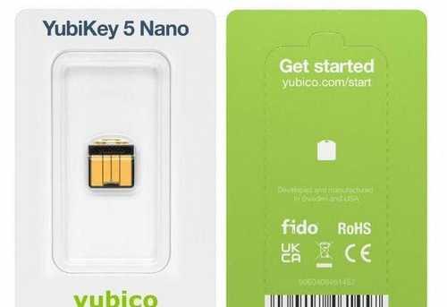 Yubikey 5 c nano