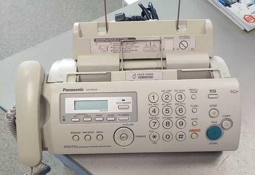 Телефон факс копир автоответчик Panasonic KX-FP218