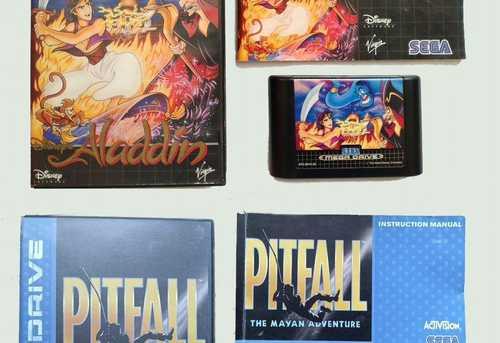 Aladdin pitfall sega pal