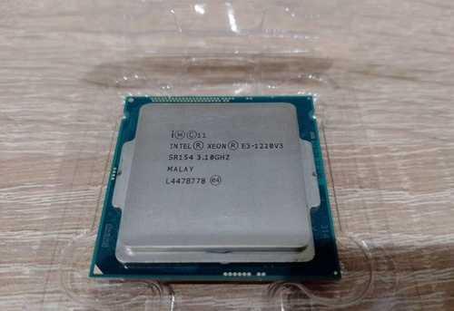 Процессор intel xeon e3-1220v3