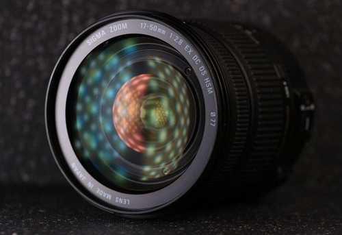 Sigma AF 17-50 mm f2.8 EX DC OS HSM Canon EF-S