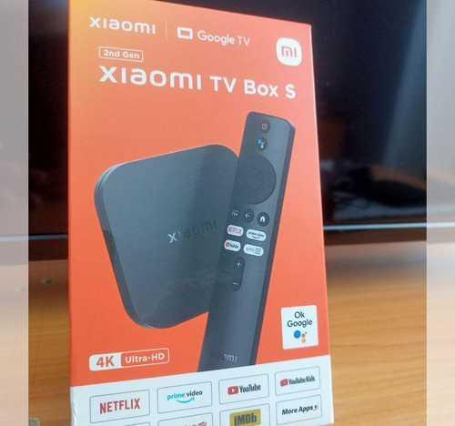 Tv приставка xiaomi mi box s 2nd gen