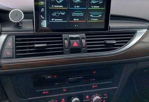 Монитор 9" Android 12 Audi A6 C7 A7 8/128GB + Cam