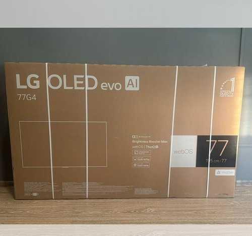 Телевизор LG oled77G4RLA