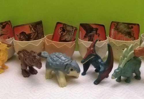 Коллекционные игрушки динозавры из Макдональдс