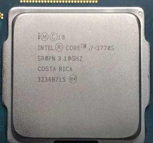 Процессор i7 -3770S Intel core