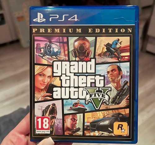 Gta5 ps4 диск