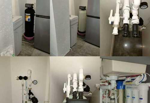 Фильтр умягчения воды Система водоочистки