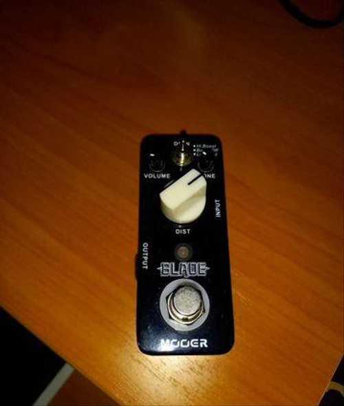 Mooer blade злой дисторшн