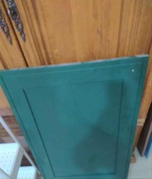 Дверца для кухонного гарнитура 92 х 59.5см зеленая