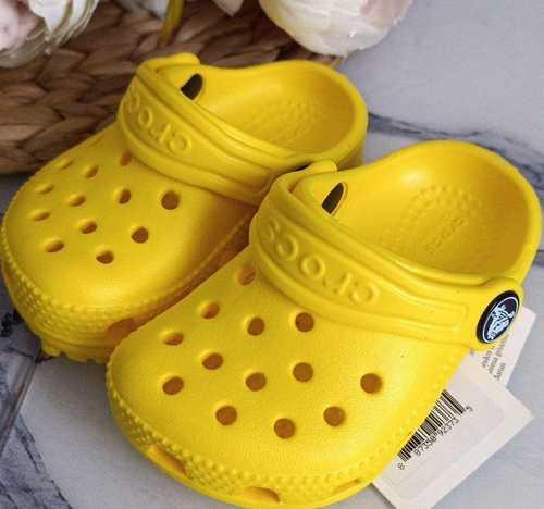 Crocs c4 сабо 18 19 размер новые