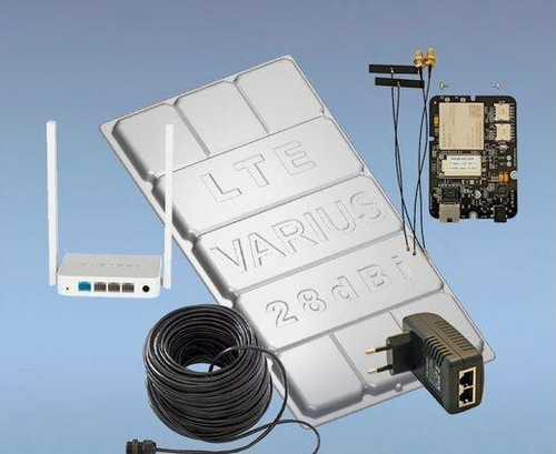 4G антенна Varius 28 dBi - Tandem GT - Cat.6 WiFi
