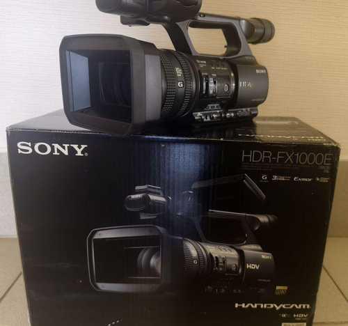 Видеокамера sony HDR-FX1000E