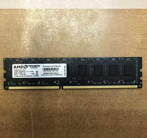 Оперативная память DDR3 8Gb 1600MHz Radeon Memory