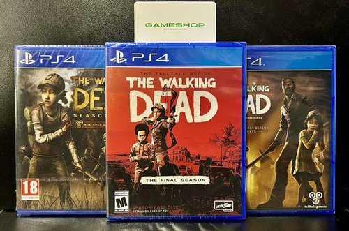 Игры серии The Walking Dead: The Telltale PS4