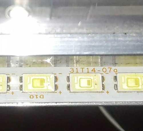 LG 32LV3700 подсветка. LED backlight 31T14-07