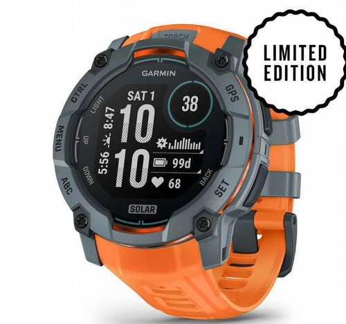 Garmin Instinct 3 – 50 mm Solar Twilight with Sols