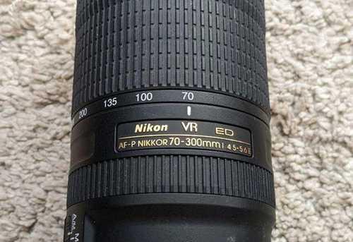 Объектив Nikon 70-300mm f/4.5-5.6E ED VR AF-P