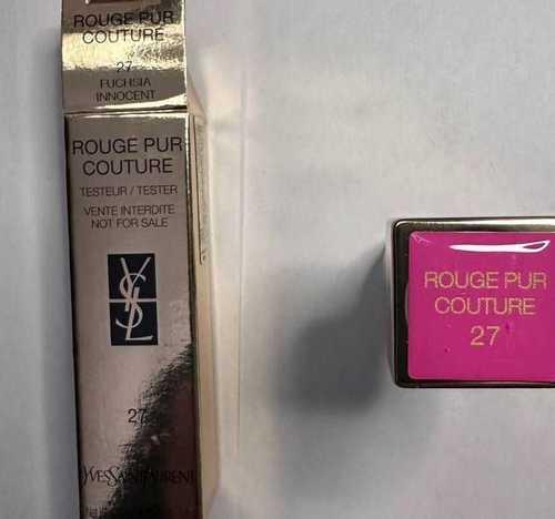 YSL Rouge Pur Couture 27 Fuchsia Innocent