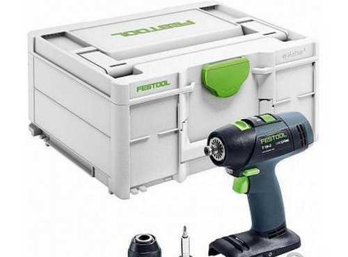 Аккумуляторная дрель-шуруповёрт Festool T 18+3-Ba