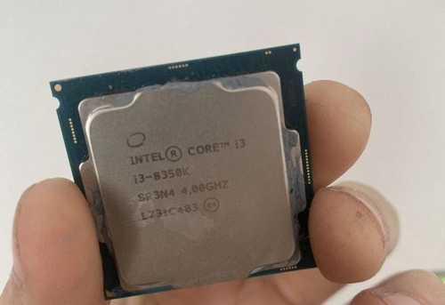 Процессор intel core i3 8350k
