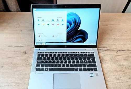 HP Elitebook x360 (8/256, i5-8th, идеал)