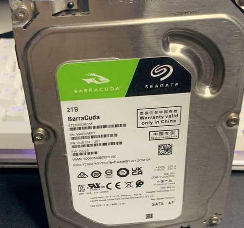 Жесткие диски 2тб seagate wd б/у