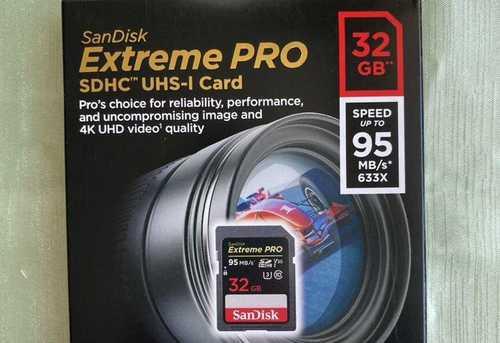 Карта памяти SanDisk Extreme pro