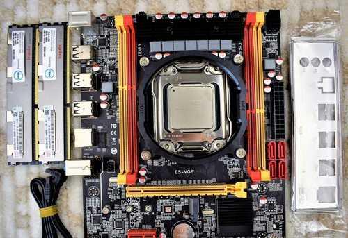 Новый комплект 2011 X79+Xeon E5 2696 v2 16 GB DDR3