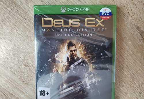 NEW Deus EX xbox ONE/series полностью на русском