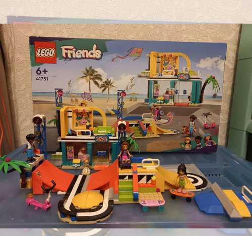 Lego friends 41751 скейт-парк