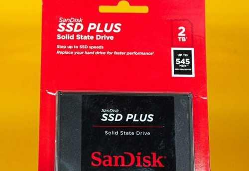 SanDisk SSD plus 2TB SATA III sdssda-2T00-G26