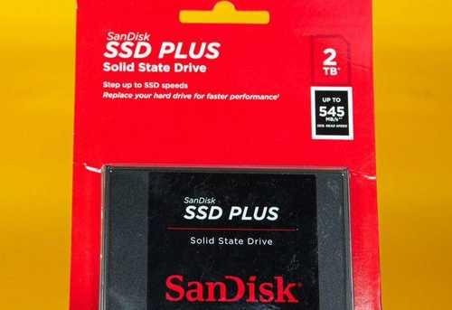 SanDisk SSD plus 2TB SATA III sdssda-2T00-G26