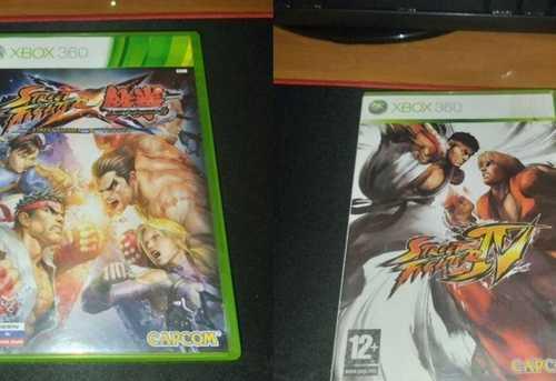 Два диска Street Fighter xbox 360