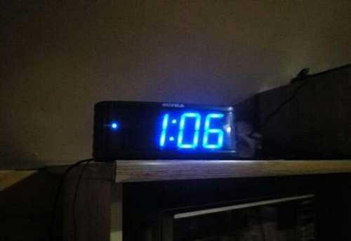Радио часы будильник supra