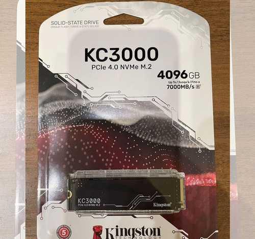 Kingston KC3000 SSD M2 4Tb