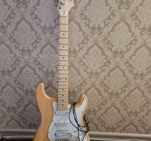 Электрогитара Stratocaster с комбиком Leem s 15g