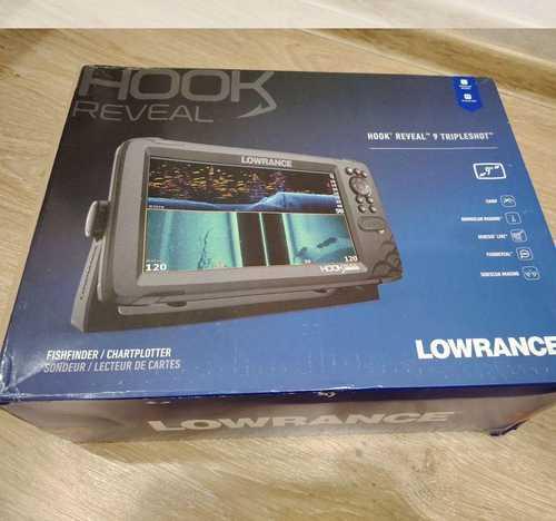 Эхолот Lowrance Hook Reveal 9 tripleshot