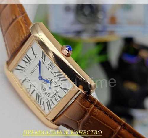 Очень красивые мужские часы Cartier