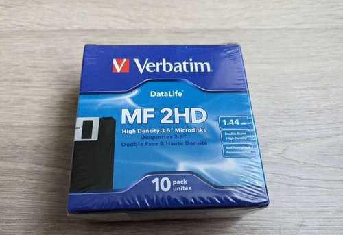 Дискеты Verbatim MF 2HD 10 штук
