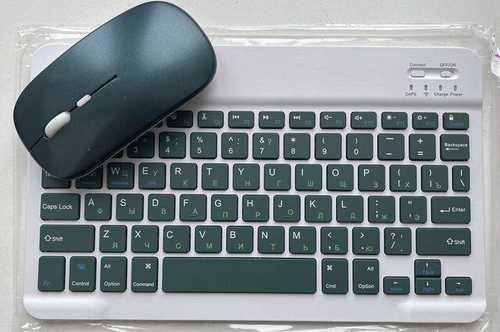 Bluetooth клавиатура и мышь перезаряжаемая