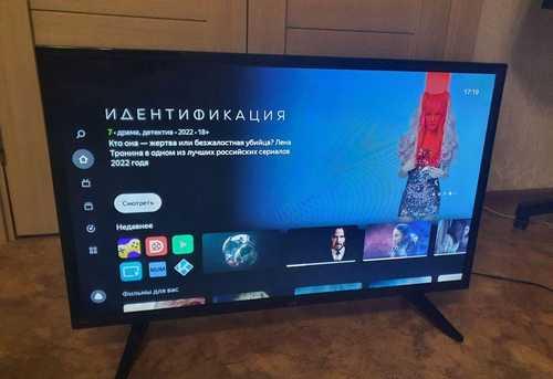 Smart tv Телевизор leff с алисой