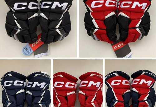 CCM FT6 Pro хоккейные краги / перчатки