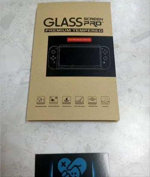 Защитное стекло для Nintendo Switch сыч свич свитч