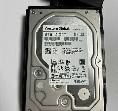 Wd ultrastar HC320 8tb