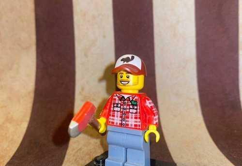 Коллекционная минифигурка Lego lumberjack