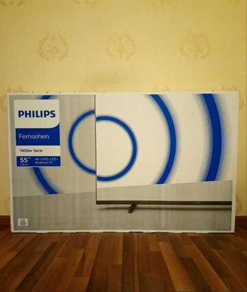 Коробка новая из под телевизора Philips, 55 дюймов