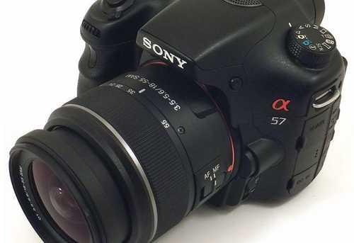 Зеркальный фотоаппарат sony a57